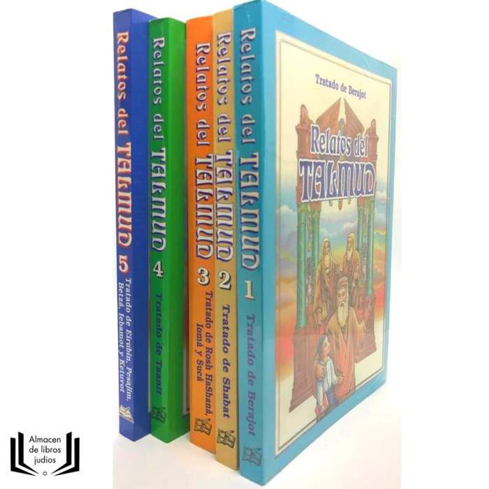 Relatos del Talmud (Set de 5 tomos)